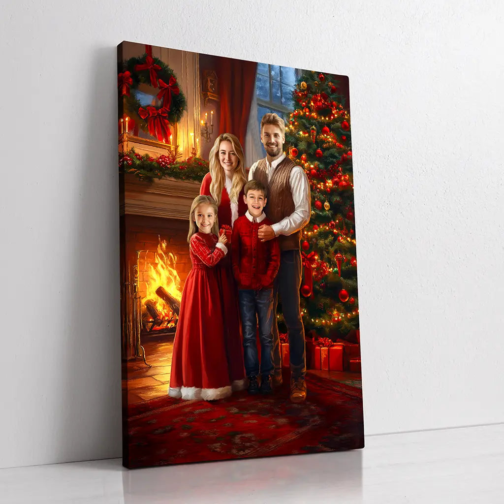 Christmas Family Portrait – Magic Portraits