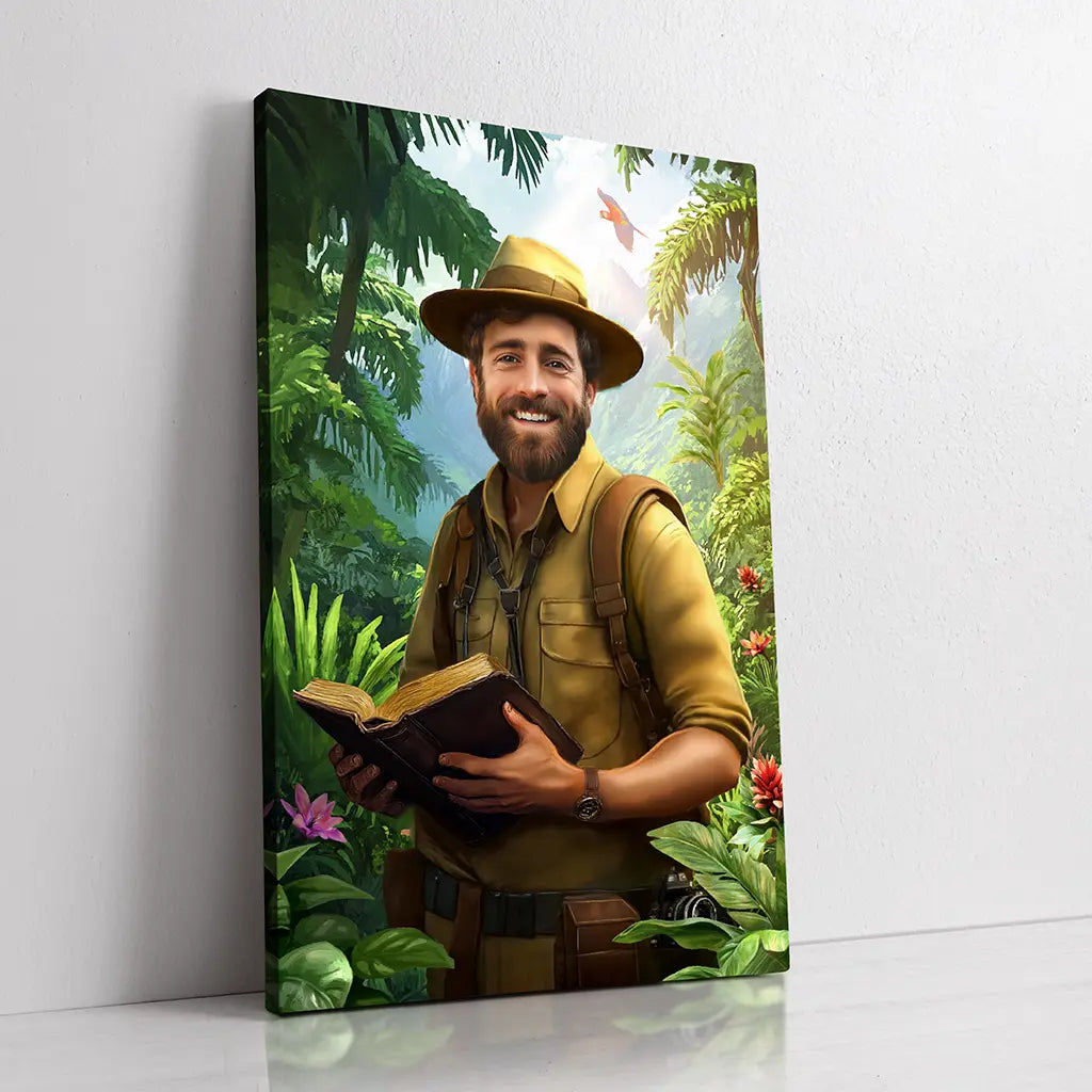 The Jungle Explorer – Magic Portraits