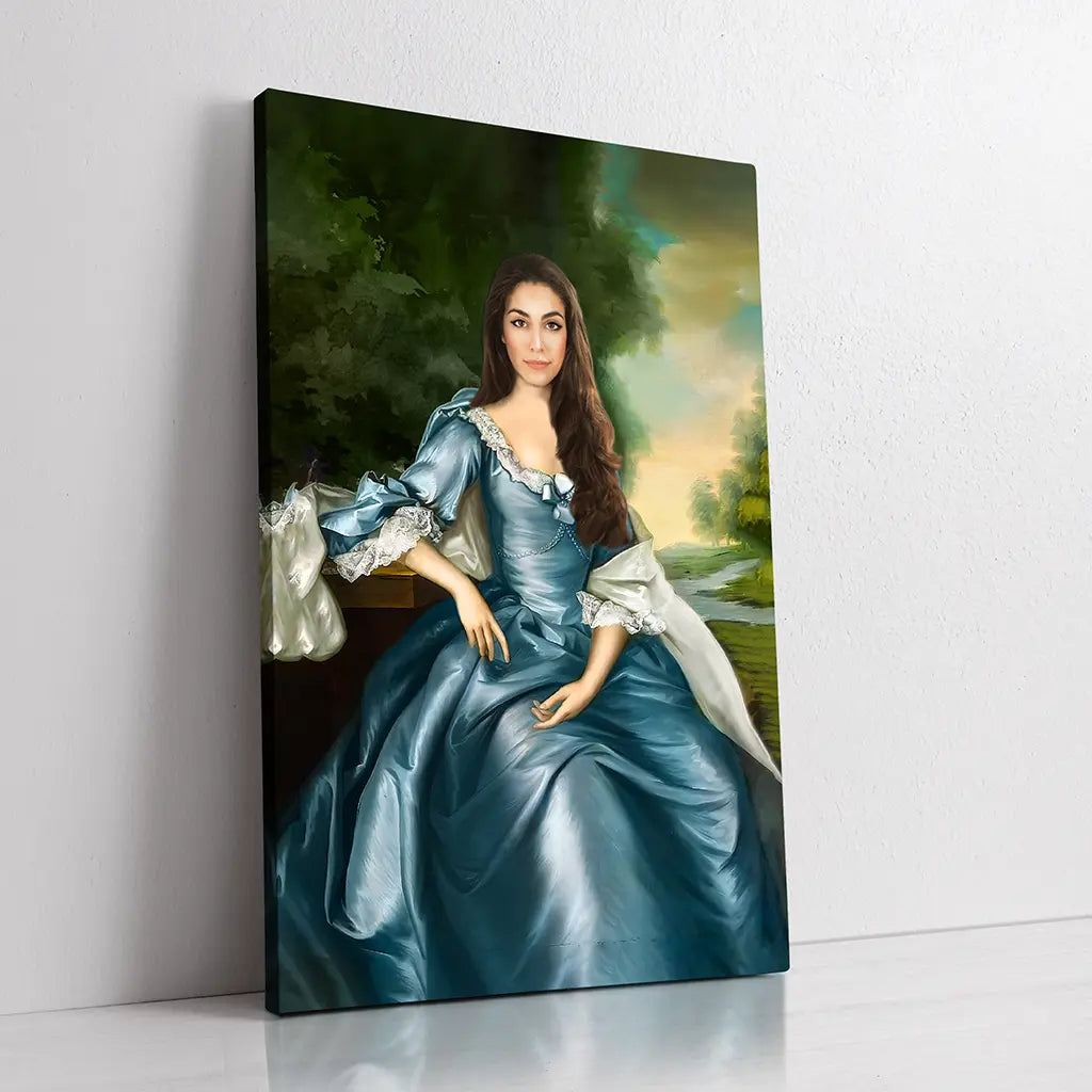 The Lady in Blue – Magic Portraits